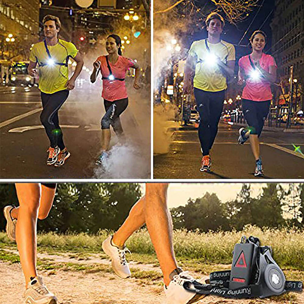Waterproof Outdoor Sport Running Lights LED Night Cycling Flashlight W