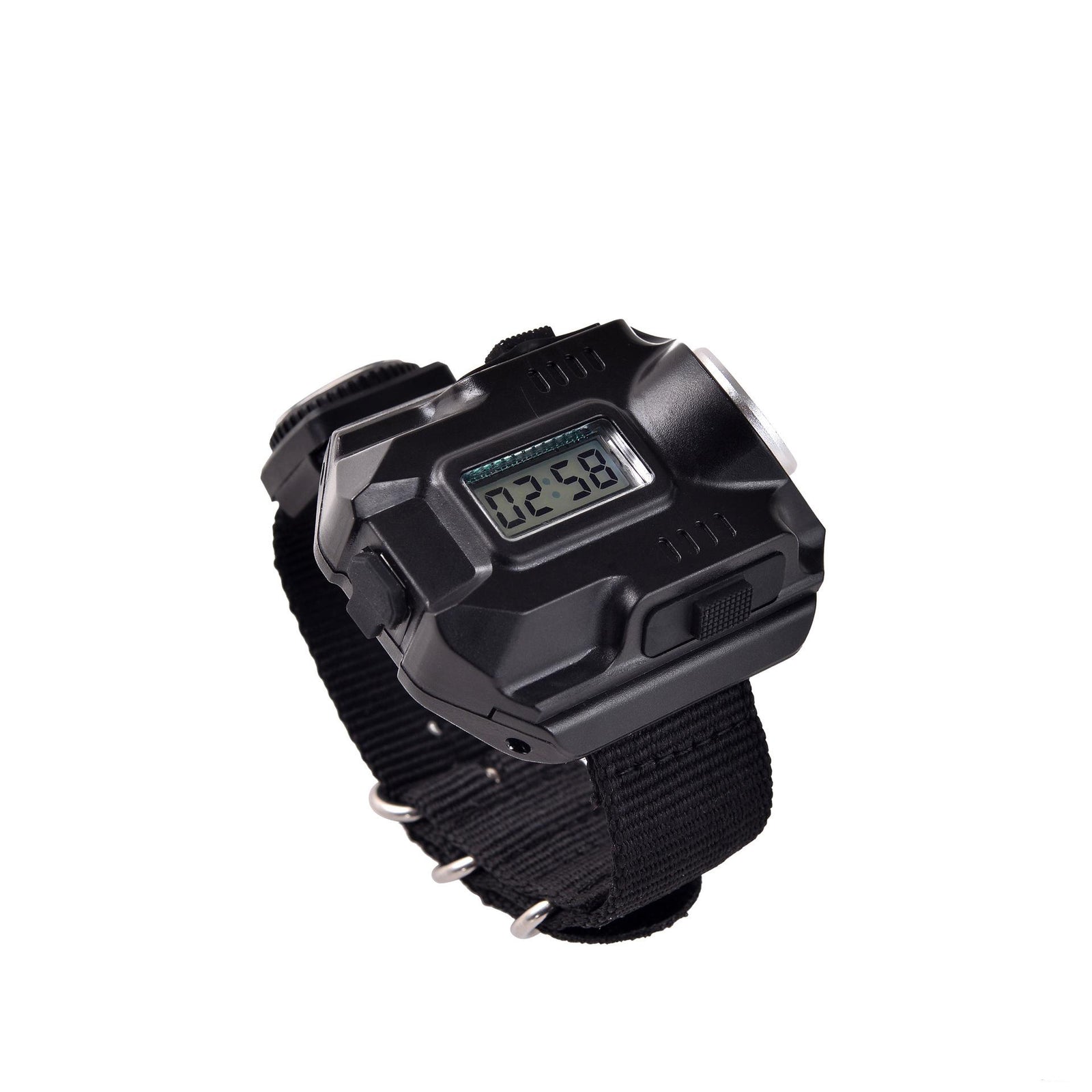 Flashlight Watches With High Power Rechargeable for Outdoor Fishing Do